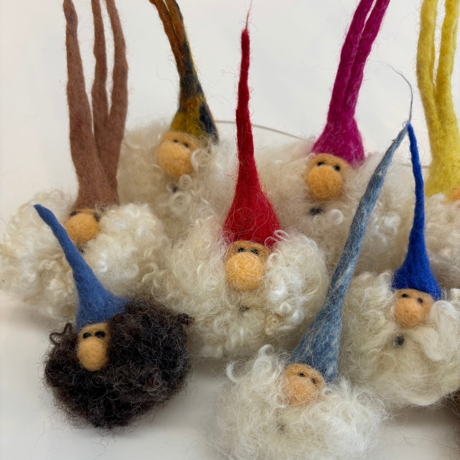Felted Wool Elf Ornaments by Diane Lemire – L.A. Pai Gallery
