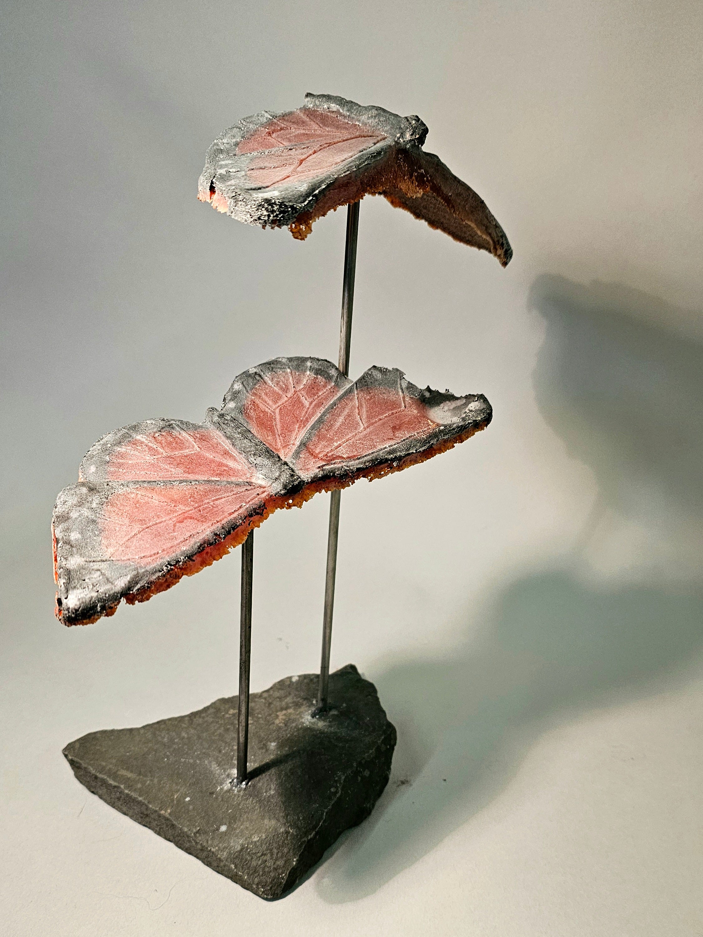 Monarch: Shale. Butterfles Glass Sculpture by Gayle Church – L.A. Pai ...